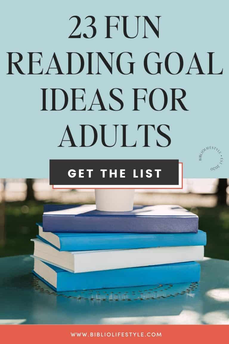 23 Fun Reading Goal Ideas for Adults in 2026 (That Actually Stick!)