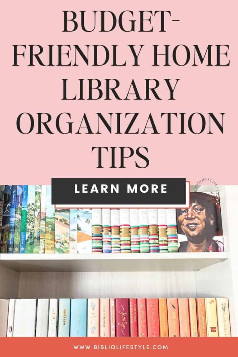 Budget-Friendly Home Library Organization Tips