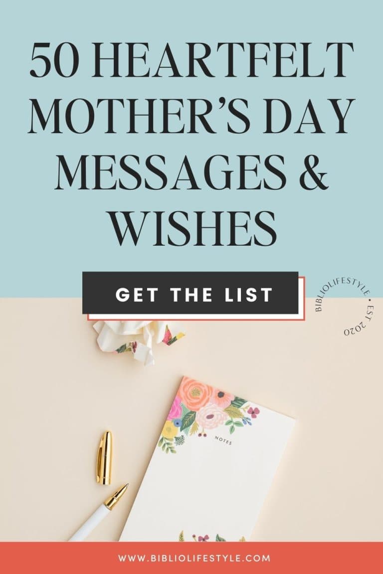 50 Heartfelt Mother’s Day Messages & Wishes