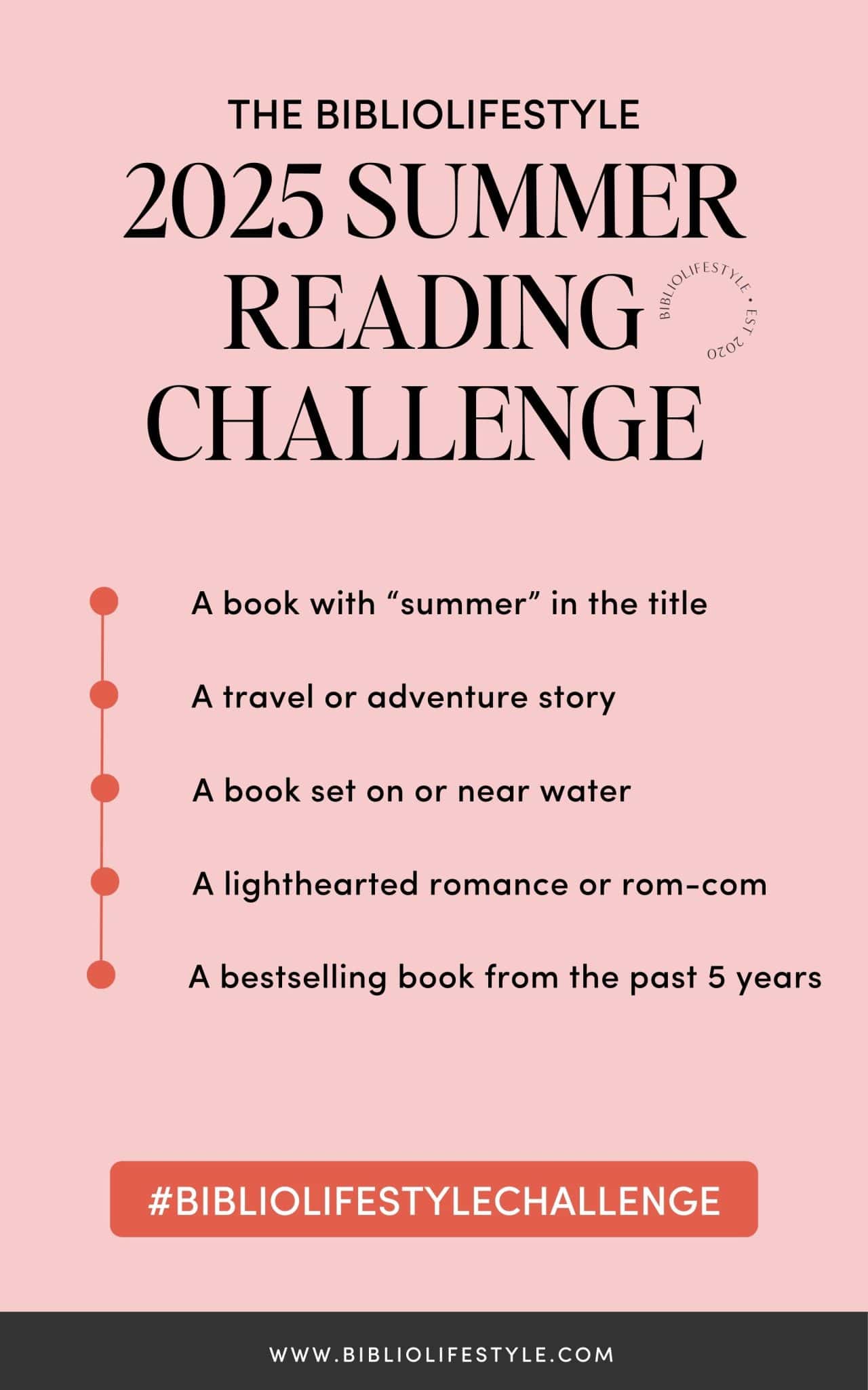 2025 Summer Reading Challenge: Fun Book Prompts for the Season