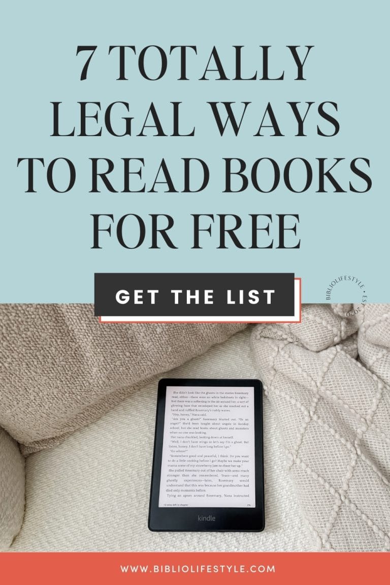 How to Read Books for Free (7 Legal Apps I Use)