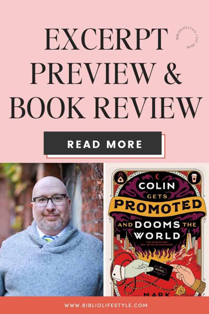 Read an Excerpt from Colin Gets Promoted and Dooms the World by Mark ...