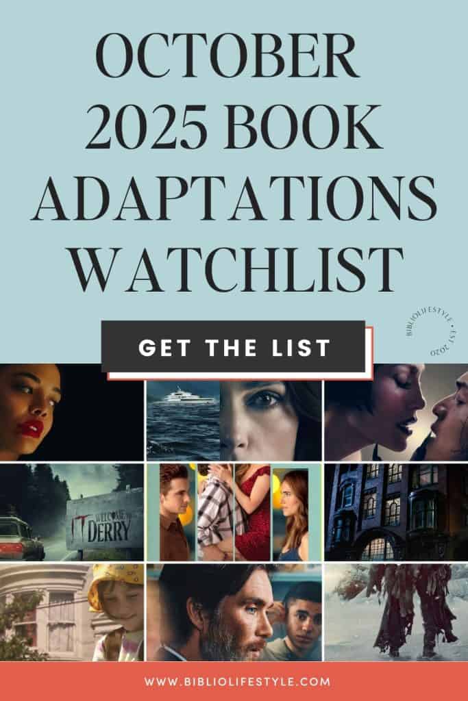 October 2025 Book Adaptations Watchlist: Films & Shows Coming Soon