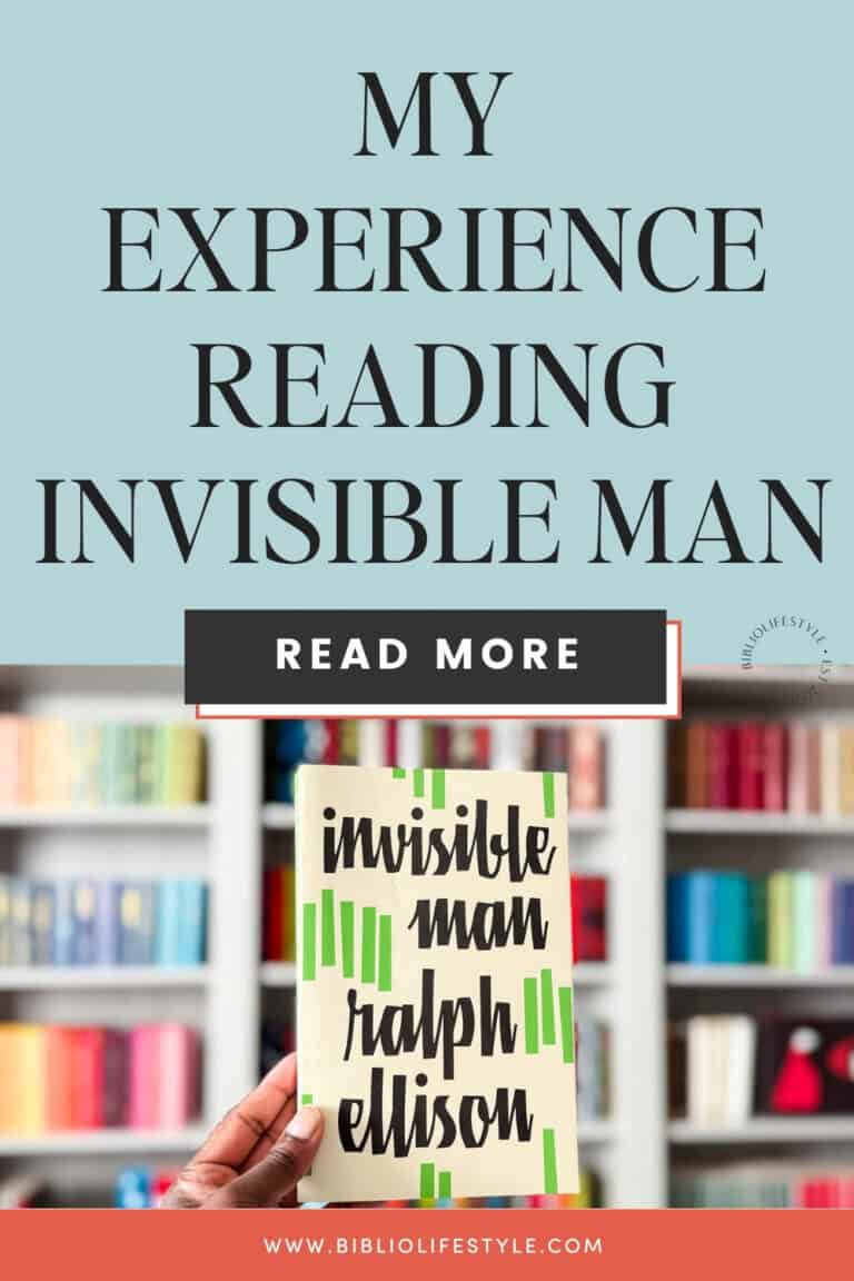 My Experience Reading Invisible Man by Ralph Ellison